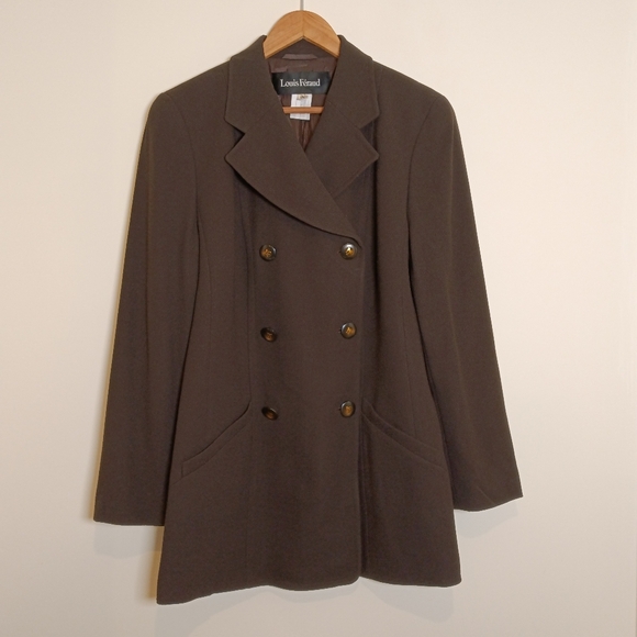 Louis Feraud | Jackets & Coats | Vintage Louis Feraud Boxy Double ...